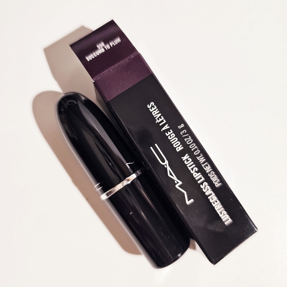 MAC Cosmetics | Makeup | Mac Lustreglass Lipstick 55 Succumb To Plum ...